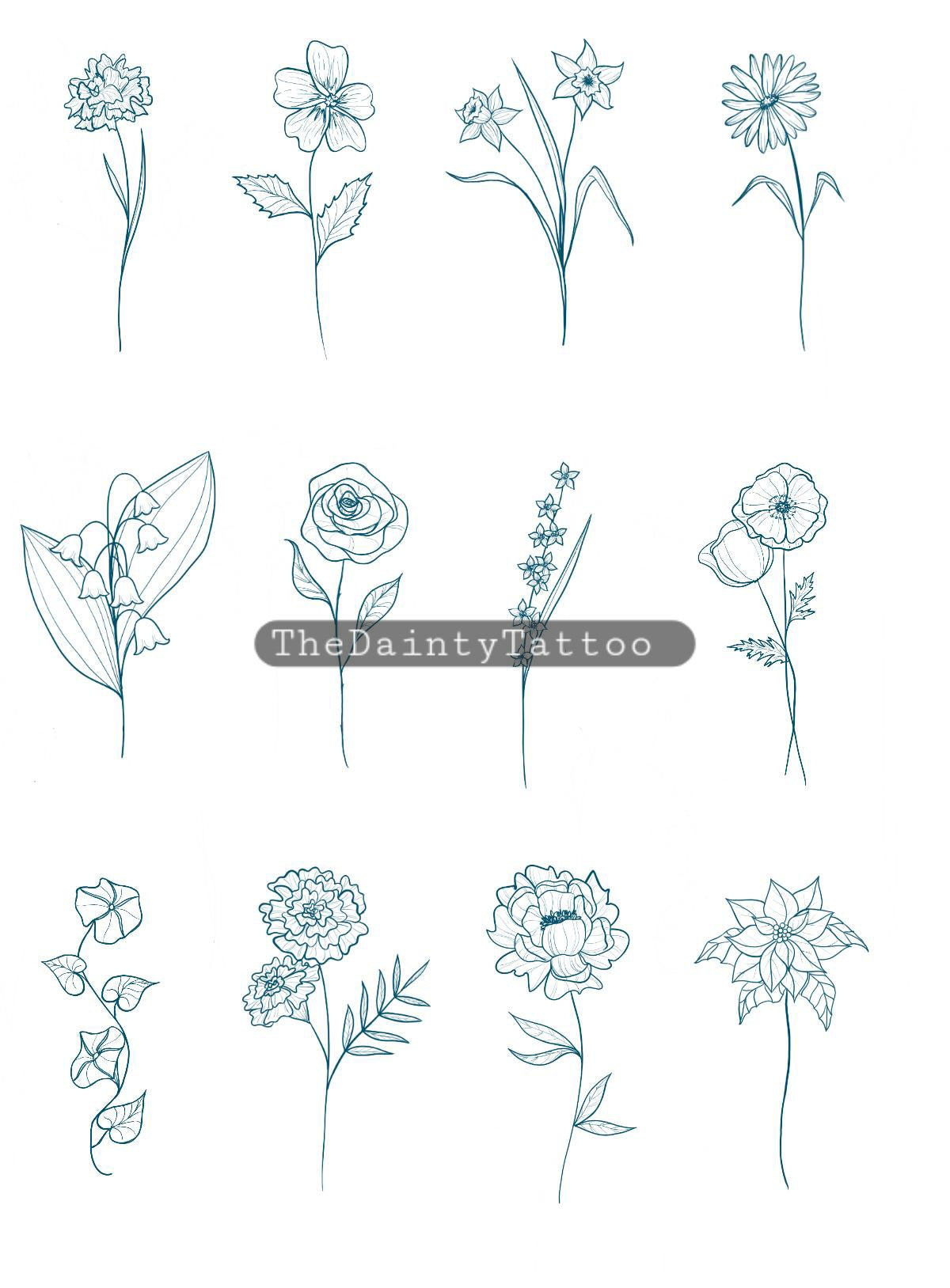 FLASH Birth Flower – thedaintyartist